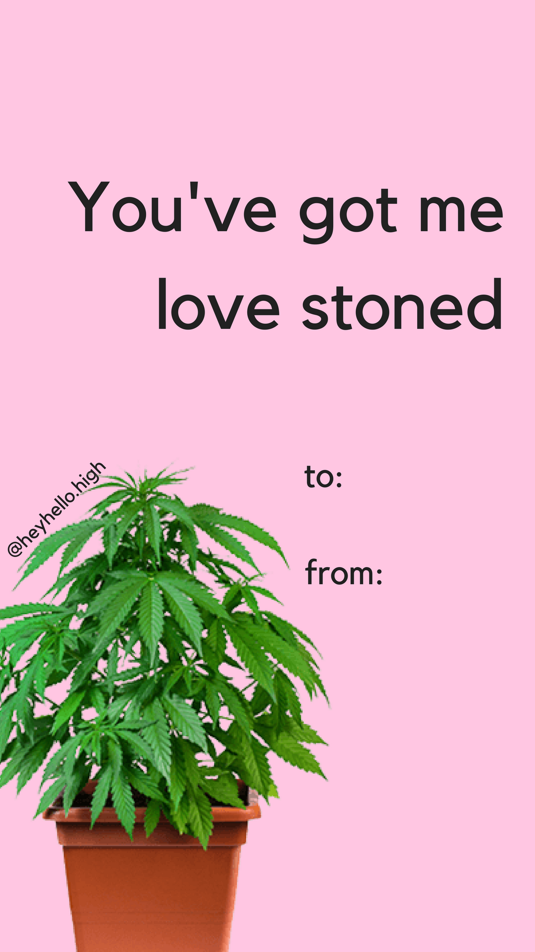 Show Your Love With These Stoner Valentine’s Day Cards – HeyHelloHigh ...
